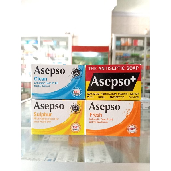 Jual Asepso Plus Soap 80g - Sabun Antiseptik Gatal Panu Jerawat Punggung Jamur Manusia Hewan ...
