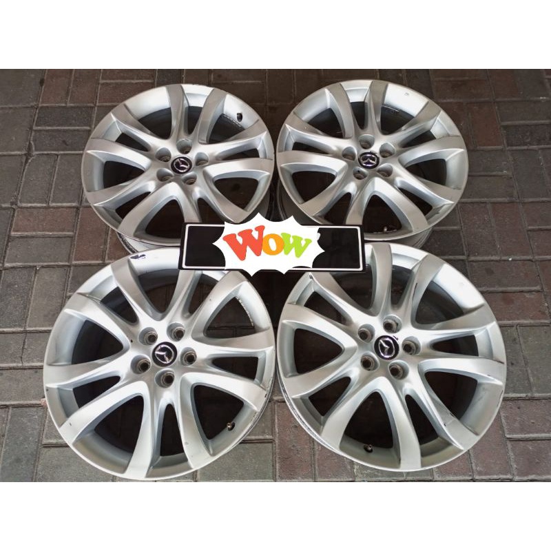 Jual VELG MOBIL BEKAS COPOTAN MAZDA CX5 RING 19 BISA BUAT INOVA CRV HRV ALPHARD | Shopee Indonesia