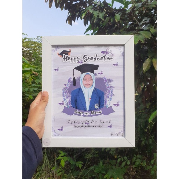 Jual KADO GRADUATION/HADIAH WISUDA/FRAME DESAIN/FRAME DESAIN WISUDA ...