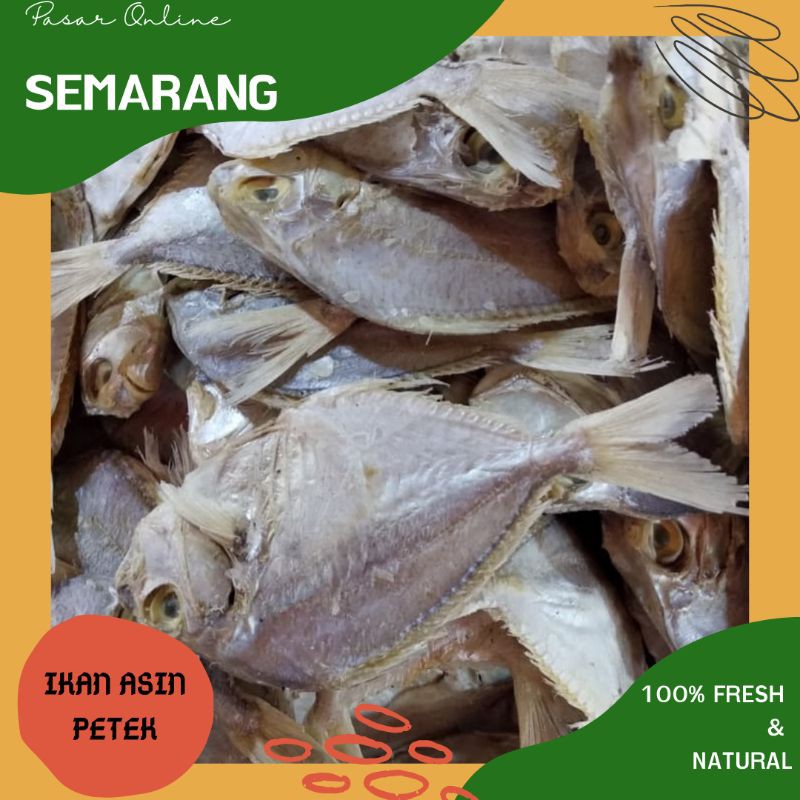 Jual Ikan Asin Petek / Gereh Petek / Lauk Pauk Semarang / Makan Enak ...
