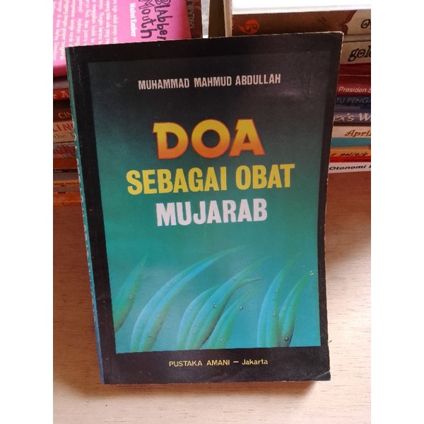 Jual Buku Doa Sebagai Obat Mujarab - Muhammad Mahmud Abdullah | Shopee ...