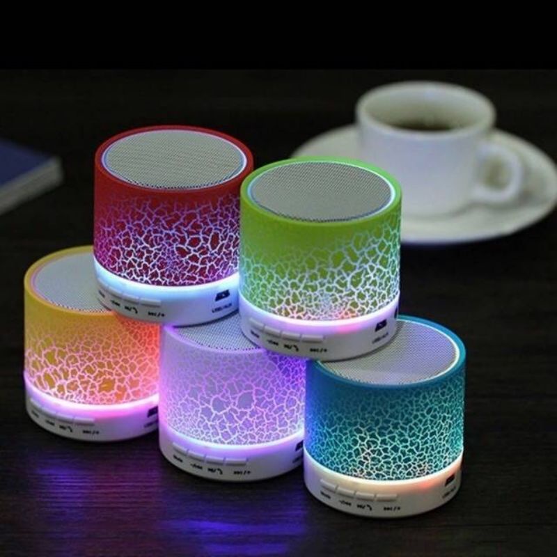 Jual Bluetooth Speaker Mini Led Portable Wireless Speaker / Speaker ...