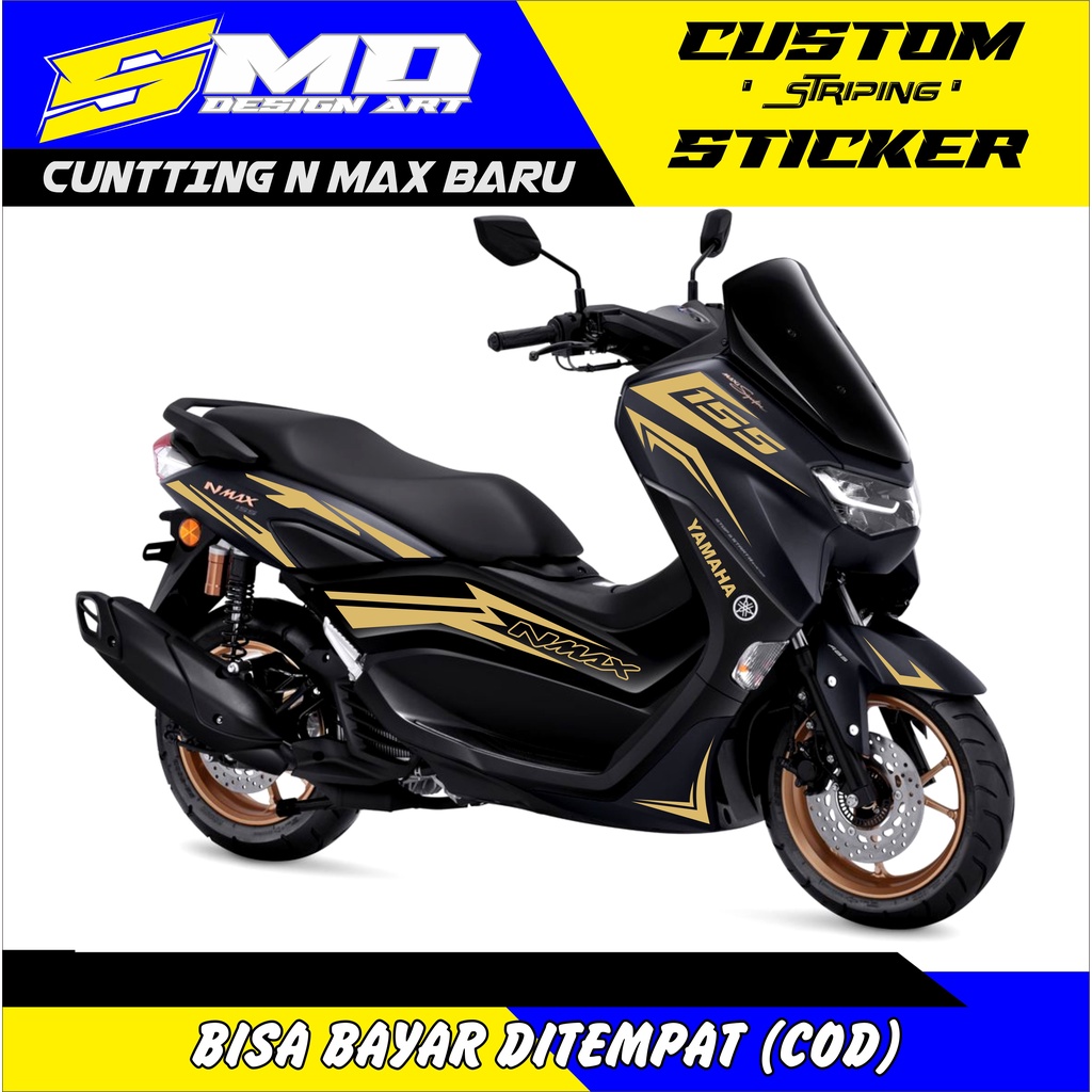 Jual STIKER CUTTING NMAX BARU VARIASI STRIPING N MAX 2020 | Shopee ...