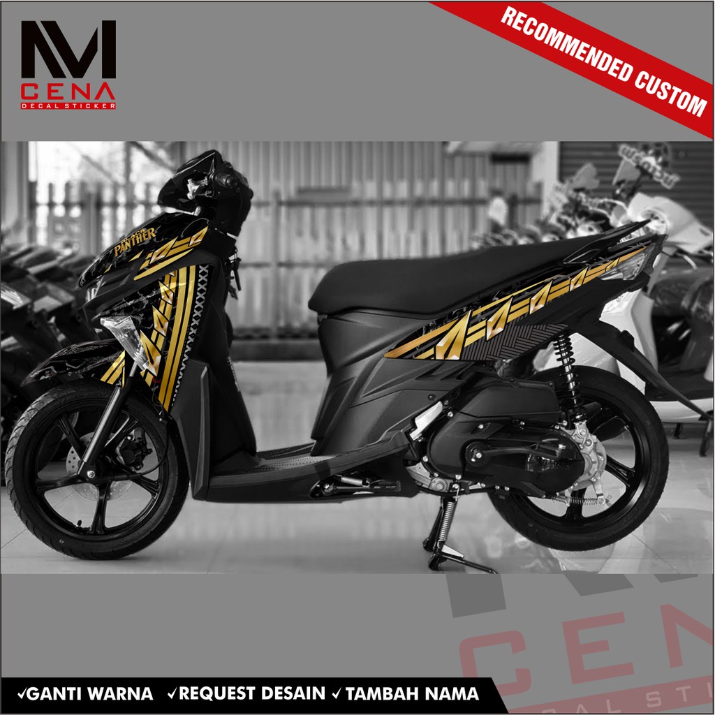 Jual Sticker Decal Soul GT 125 Full Body, Sticker Mio Soul GT 125 ...