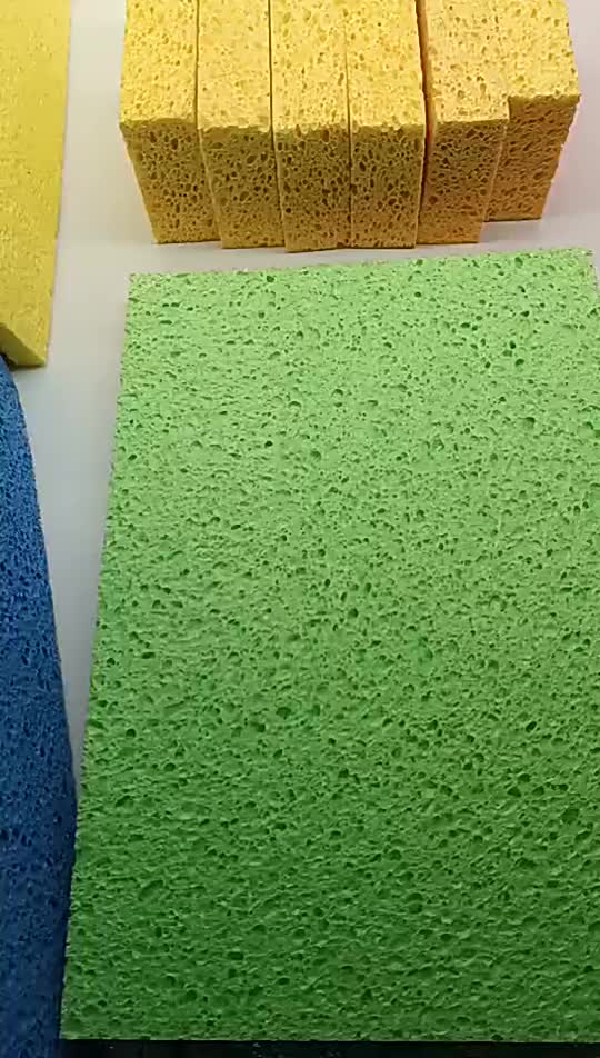 Jual busa spon cellulose wood pulp cuci piring sponge sikat panci alat ...