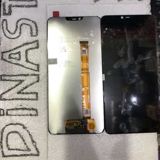 Jual LCD oppo A3s ori oem black only | Shopee Indonesia