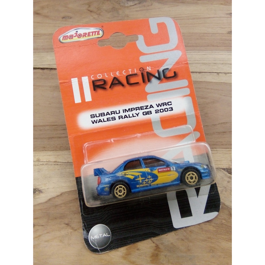 Jual majorette COLLECTION RACING SUBARU IMPREZA WRC WALES RALLY GB 2003 ...