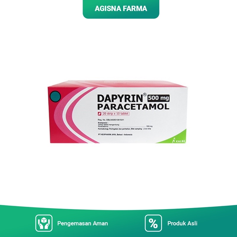 Jual Dapyrin 500mg perbox | Shopee Indonesia