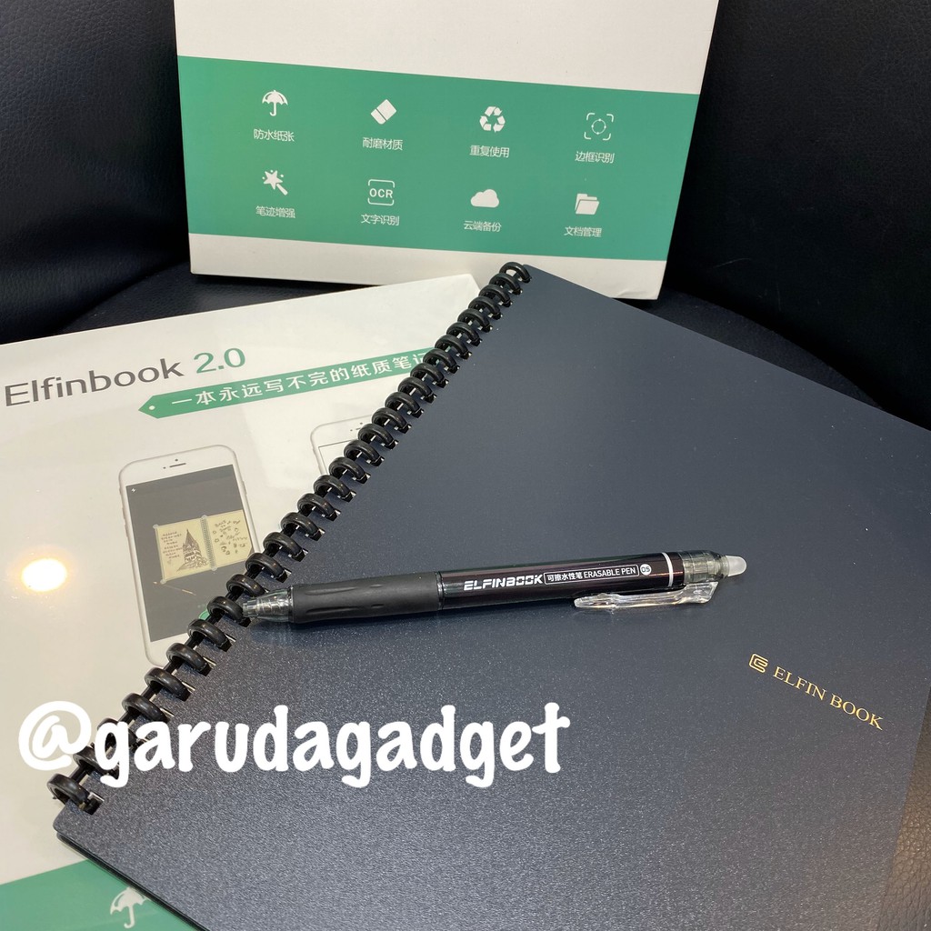 Jual Elfinbook 2.0 Notebook Rewritable Elfin Book Buku Diary Catatan ...