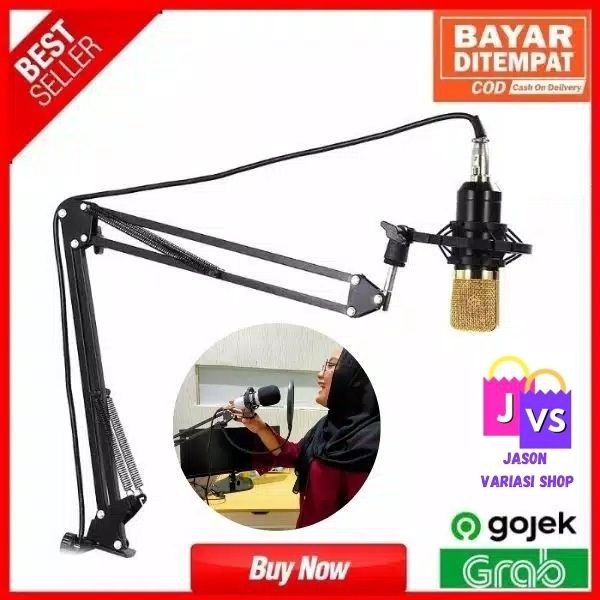 Jual Stand Microphone Tiang Penyangga Mic Holder Lazypod Mikrofon ...
