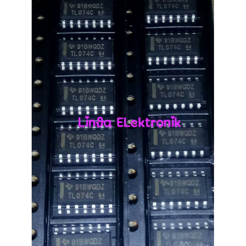 Jual TL074 TL074C TL074CDR TL 074 SMD SOP-14 | Shopee Indonesia