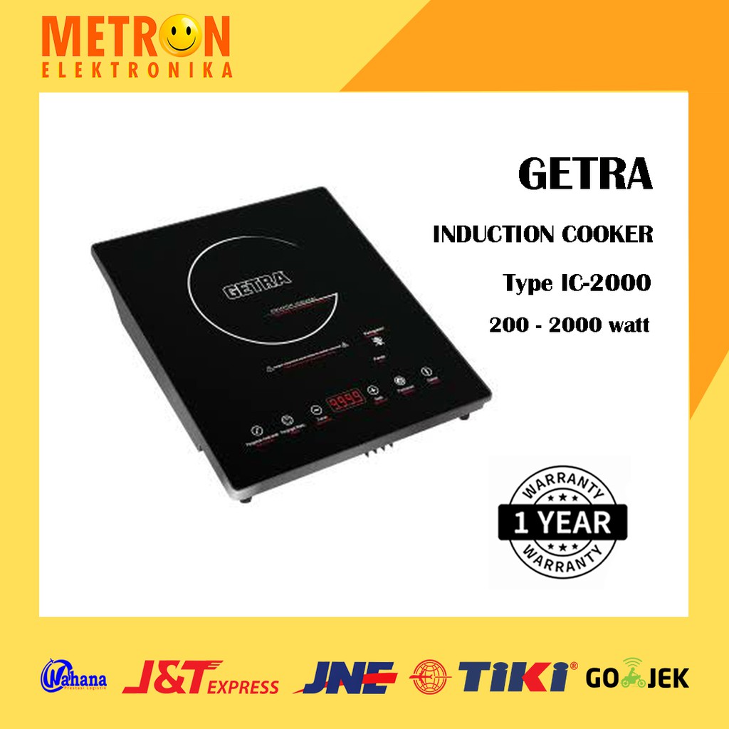 Jual GETRA IC - 2000 - INDUCTION COOKER / KOMPOR INDUKSI / IC2000 ...
