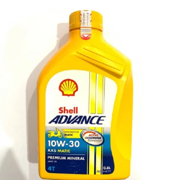 Jual SHELL ADVANCE AX5 SCOOTER MATIC 10W-30 0.8L (DIJAMIN ORI) | Shopee ...