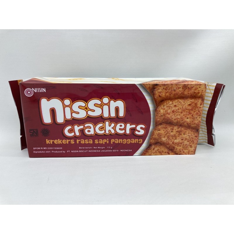 Jual Nissin Crackers Rasa Sapi Panggang 115g | Shopee Indonesia