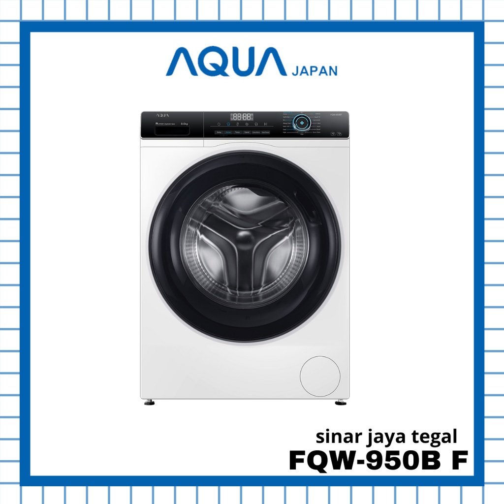 Jual MESIN CUCI AQUA FQW-950BF FRONT LOADING 10.5 KG | Shopee Indonesia
