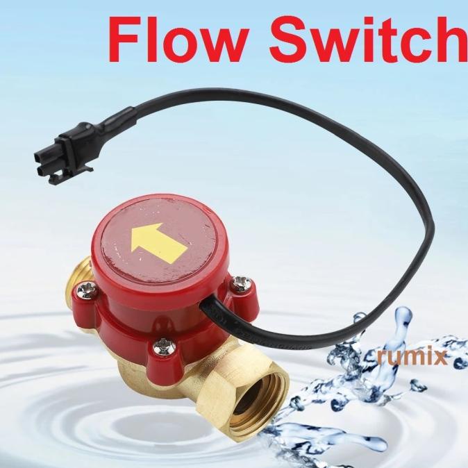 Jual Flow Switch / Otomatis Elektrik 3/4" + Sock Eksternal 1/2 ...