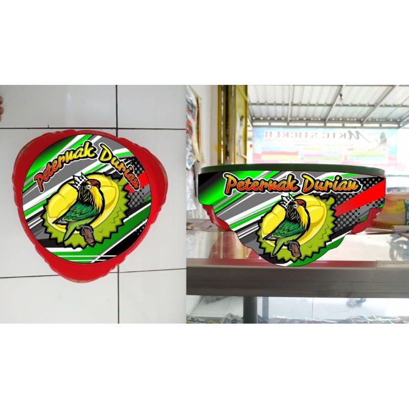 Jual DECAL STICKER TEBOK LOVE BIRD (BISA REQUEST GAMBAR LAINNYA ...