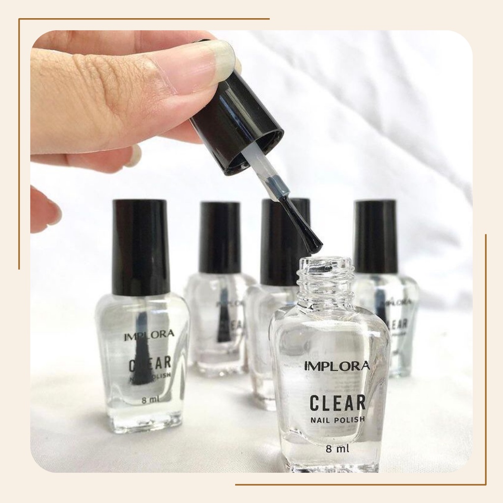 Jual Kuteks Implora / Kuteks Bening / Nails Polish | Shopee Indonesia