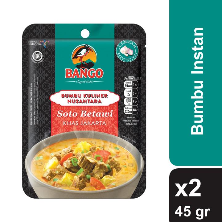 Jual Bango Bumbu Soto Betawi Khas Jakarta 45 gr x 2 pcs | Shopee Indonesia