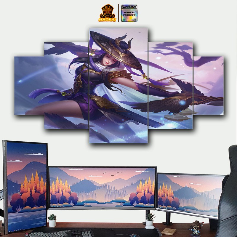 Jual MAOKAI 1 SET Pajangan Hiasan dinding MOBILE LEGENDS FANNY Poster ...