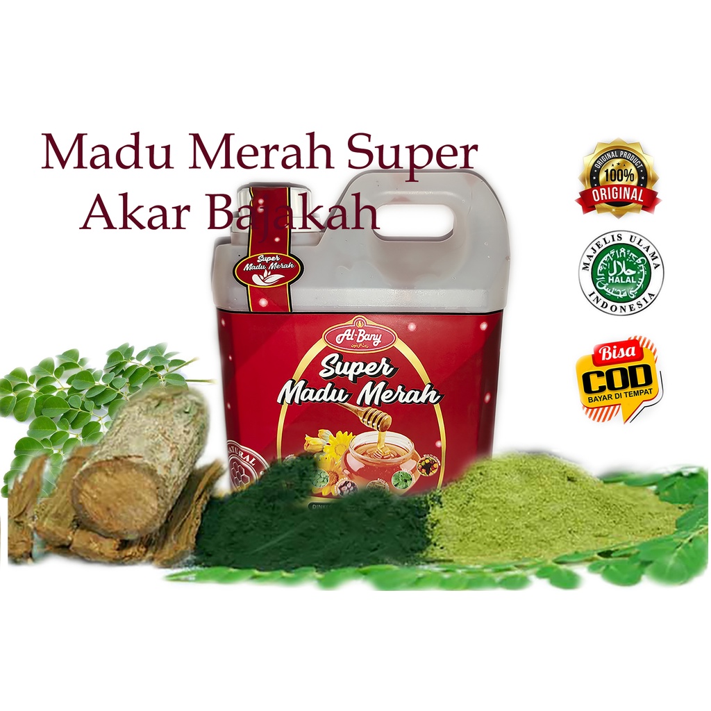 Jual Super Madu Merah Akar Bajakah Nett 1kg ( Asli & Murni Mix Herbal ...