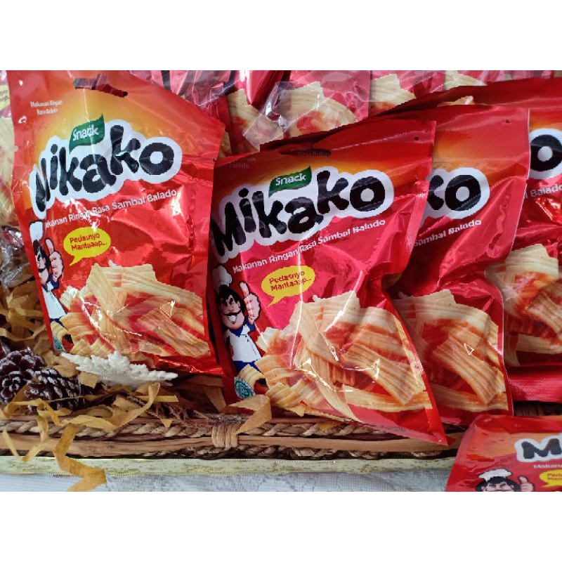 Jual Mikako Snack Rasa Balado (pak) | Shopee Indonesia