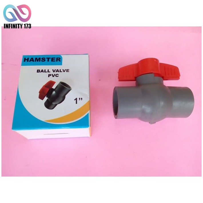 Jual Ballvalve / BallValve / Stop Kran 1" inch PVC Polos INFJ | Shopee ...