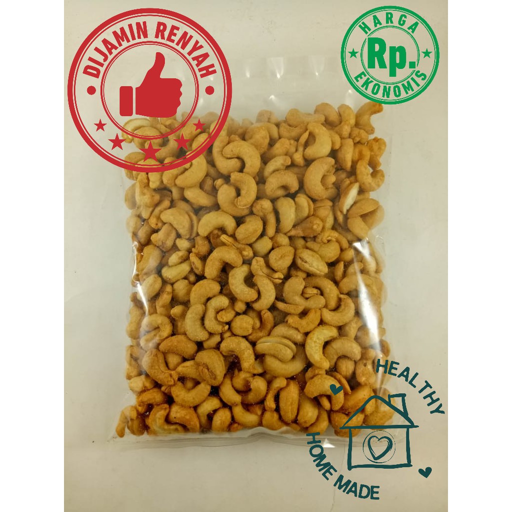 Jual Kacang Mete Mede Super Goreng Bawang 500gr | Shopee Indonesia
