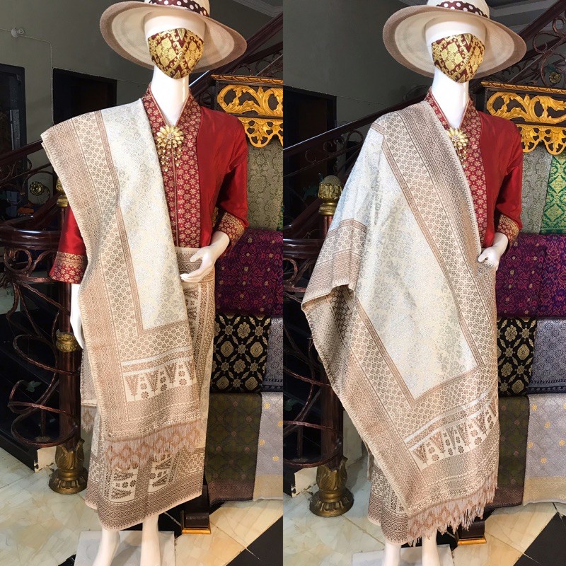 Jual Belum Termasuk songket / RONCE PAYET SELENDANG (upah pasang ronce ...