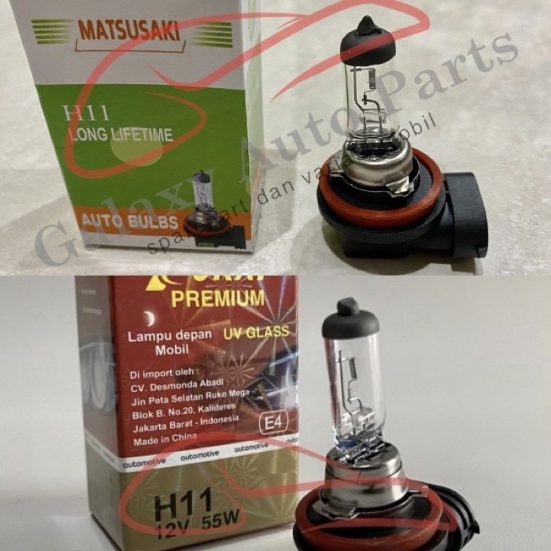 Jual Lampu bohlam dop halogen h11 12v 55w foglamp fog lamp | Shopee ...