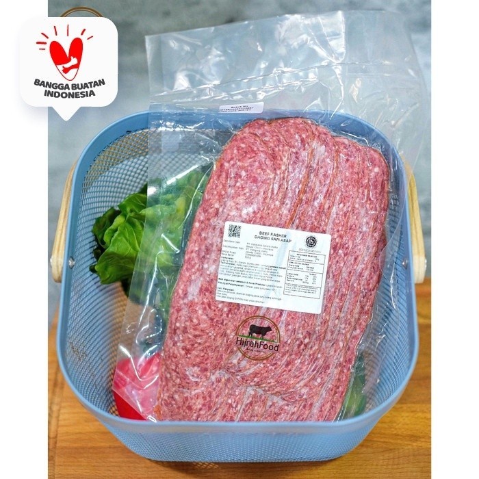 Jual Daging Asap - Smoked Beef Rasher / Beef Bacon Slice / Daging Sapi ...
