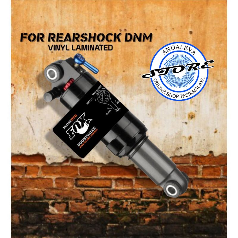 Jual Decal Sticker RearShock FOX BOOSTVALE / Sticker RearShock FOX ...