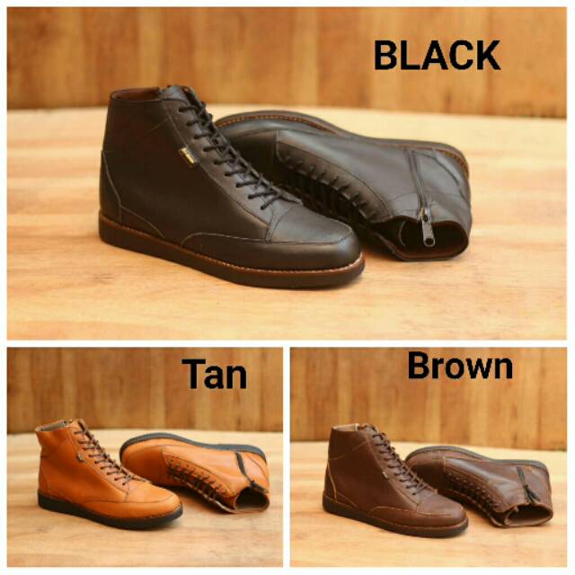 Jual TERMURAH !!!! SEPATU BOOT KULIT ASLI SLETING CEVANY DENIAL ...