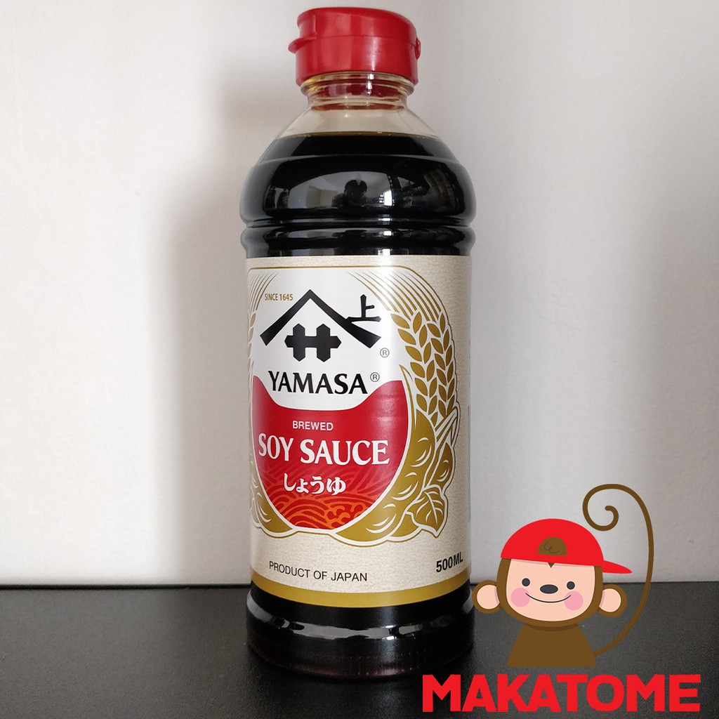 Jual Yamasa Soy Sauce Japan 500 ml kecap asin jepang premium shoyu 500ml | Shopee Indonesia