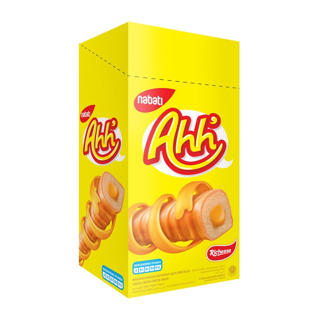 Jual RICHEESE AHH TRIPLE CHEESE 90G(10X9G) | Shopee Indonesia