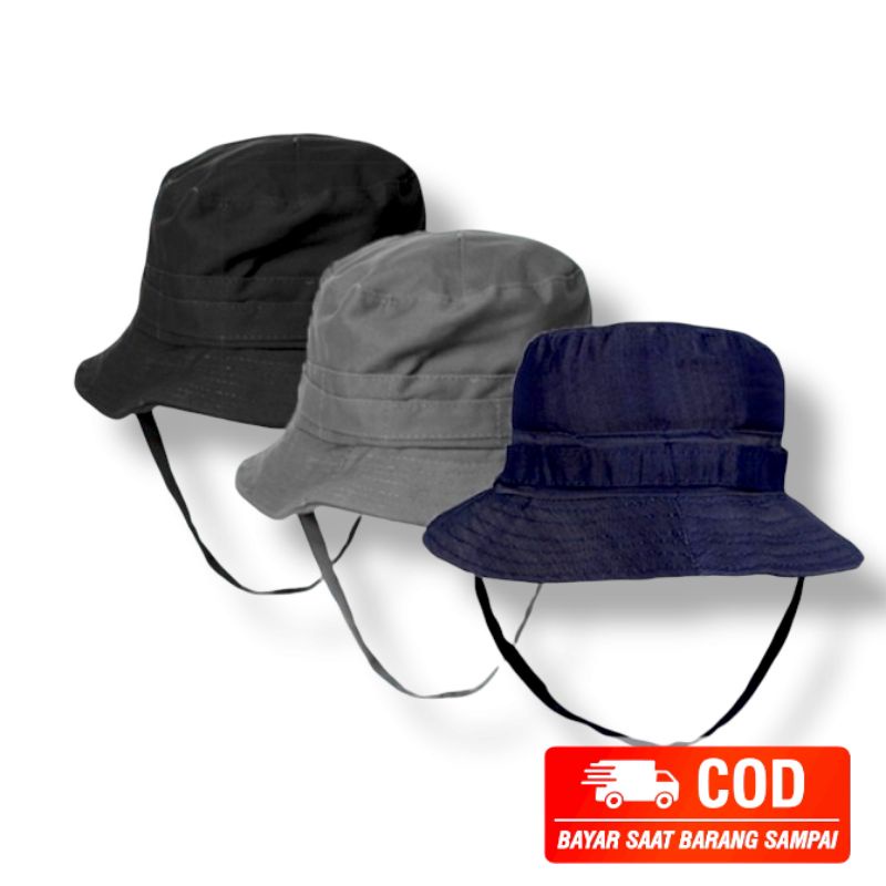 Jual TOPI RIMBA POLOS TOPI OUTDOR MURAH BERKUALITAS | Shopee Indonesia