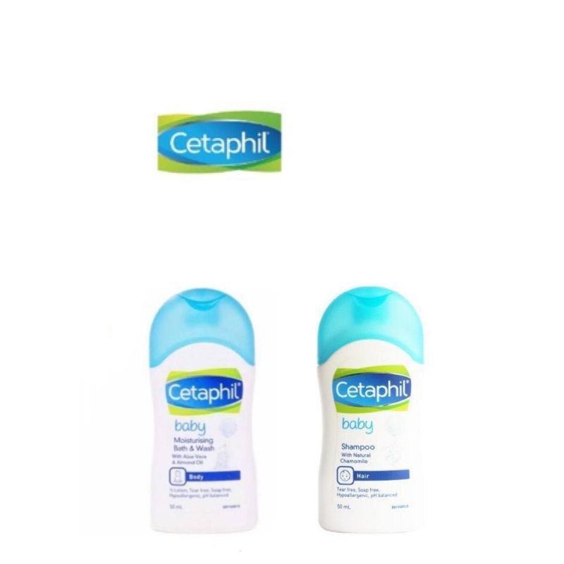 Jual cetaphil baby travel kit (2 pcs) - cetaphil baby moisturising bath ...