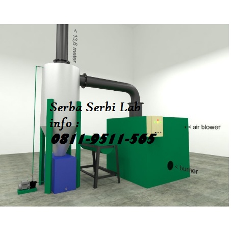 Jual Incinerator Pembakar Sampah medis Tanpa asap kapasitas 40kg/jam ...