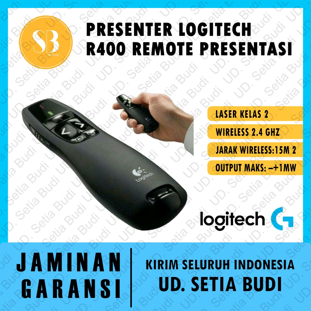 Jual Presenter Logitech R400 Remote Presentasi | Shopee Indonesia