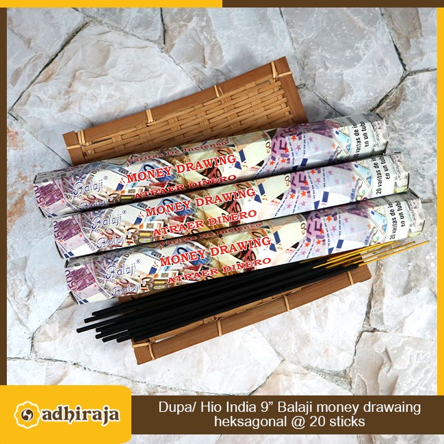 Jual NEW Dupa Hio India Wangi Money Drawing Balaji heksagonal 9" @20 ...