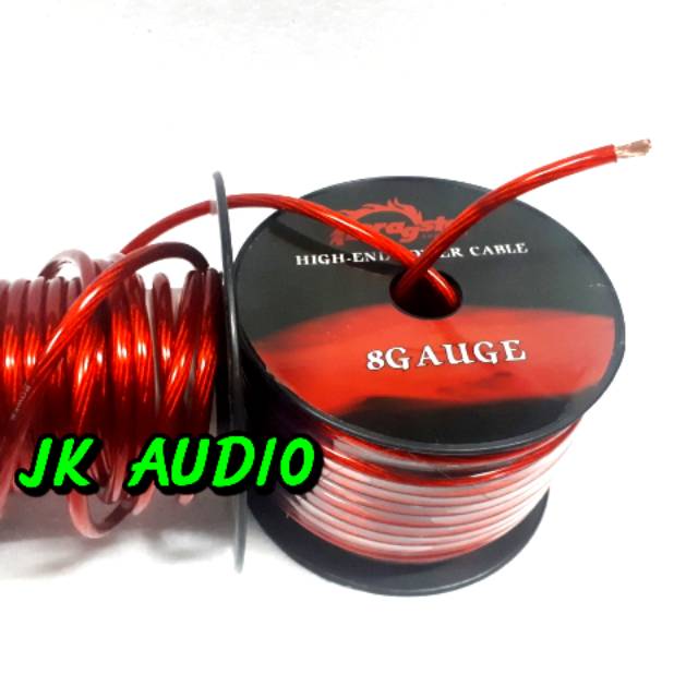 Jual Kabel Power 8 AWG Kabel setrum / Kabel DC | Shopee Indonesia