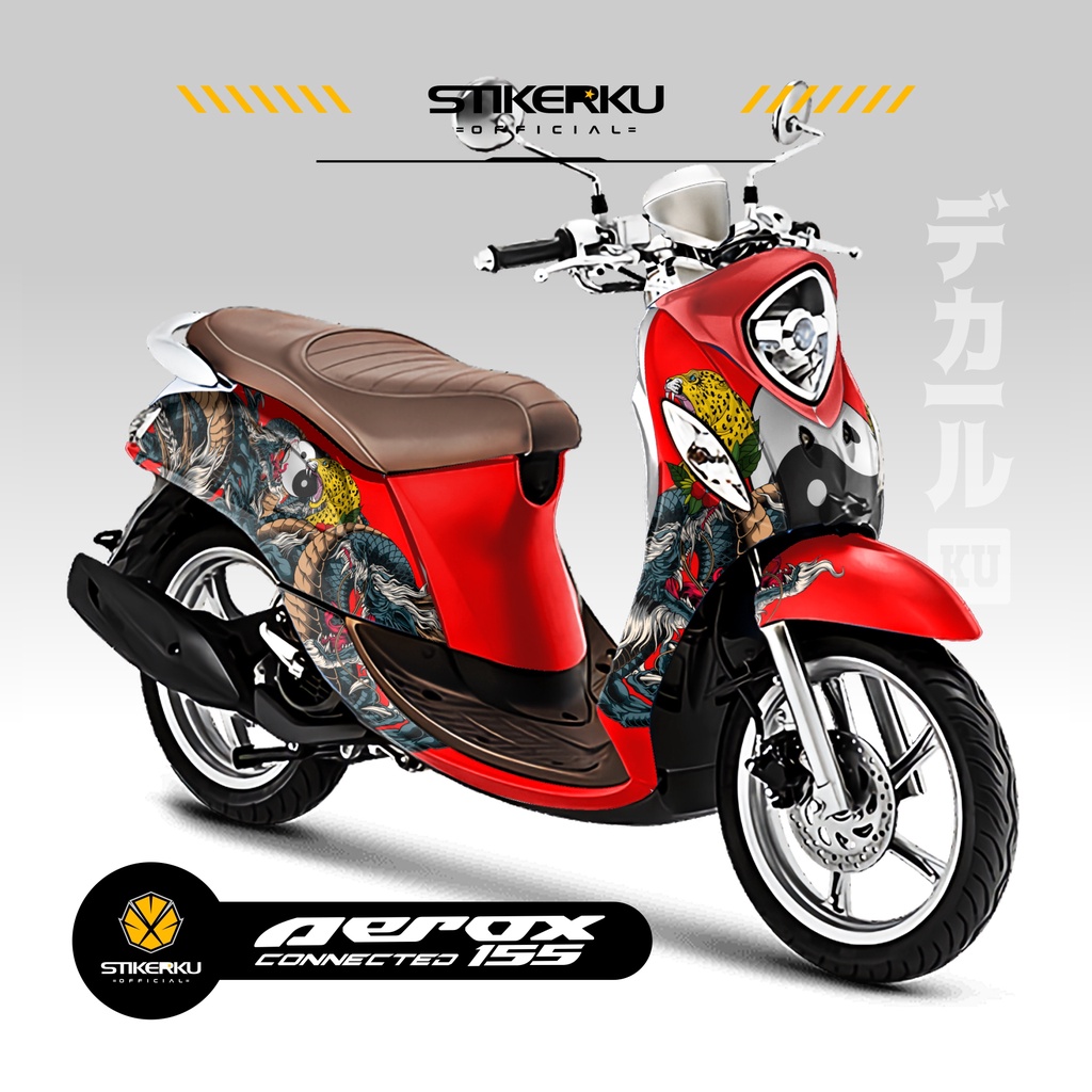 Jual DECAL YAMAHA FINO 125 / FULLBODY / STICKER / NEW / STIKER / GRANDE ...