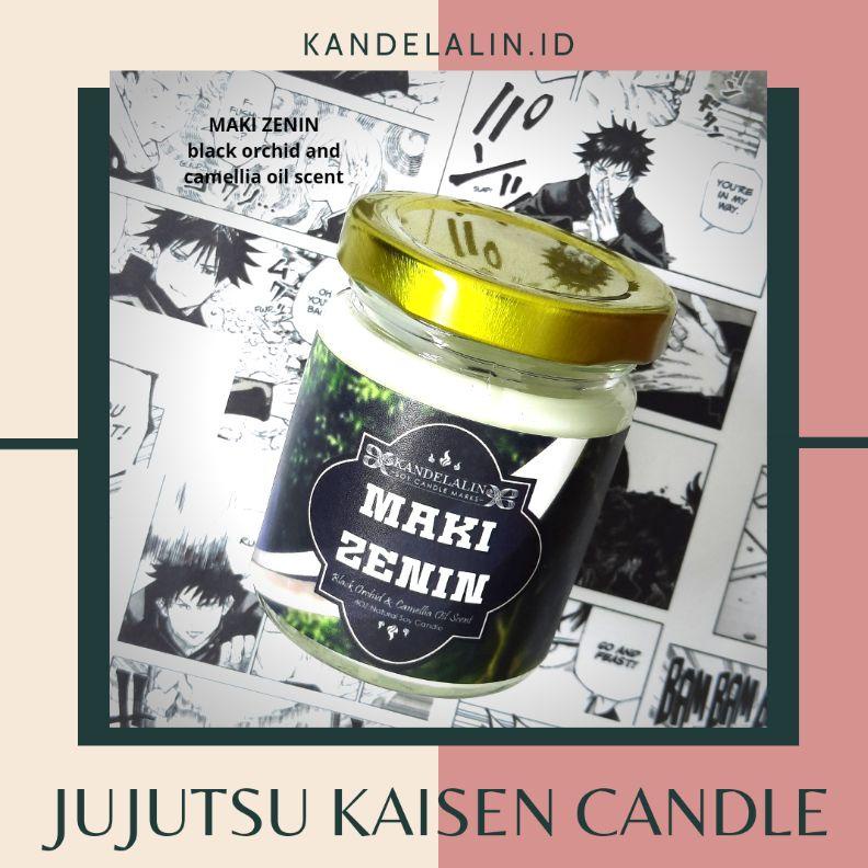 Jual KUALITAS TERJAMIN JUJUTSU KAISEN CANDLE choso toji satoru gojo ...