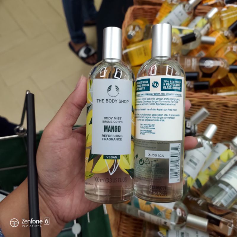 Jual The Body Shop Mango Body Mist 100 mL | Shopee Indonesia