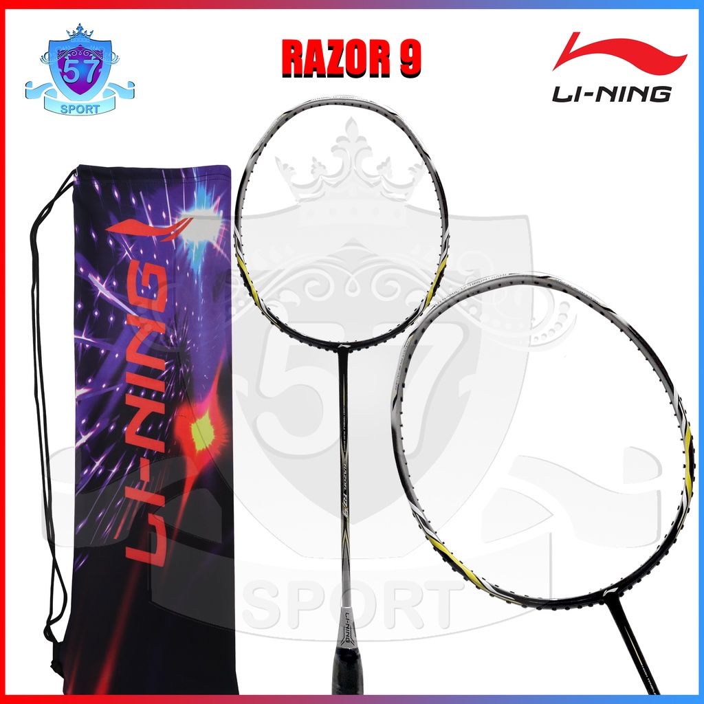 Jual Raket Badminton Lining Razor RZ 9 Generasi I Bonus Tas dan Senar ...