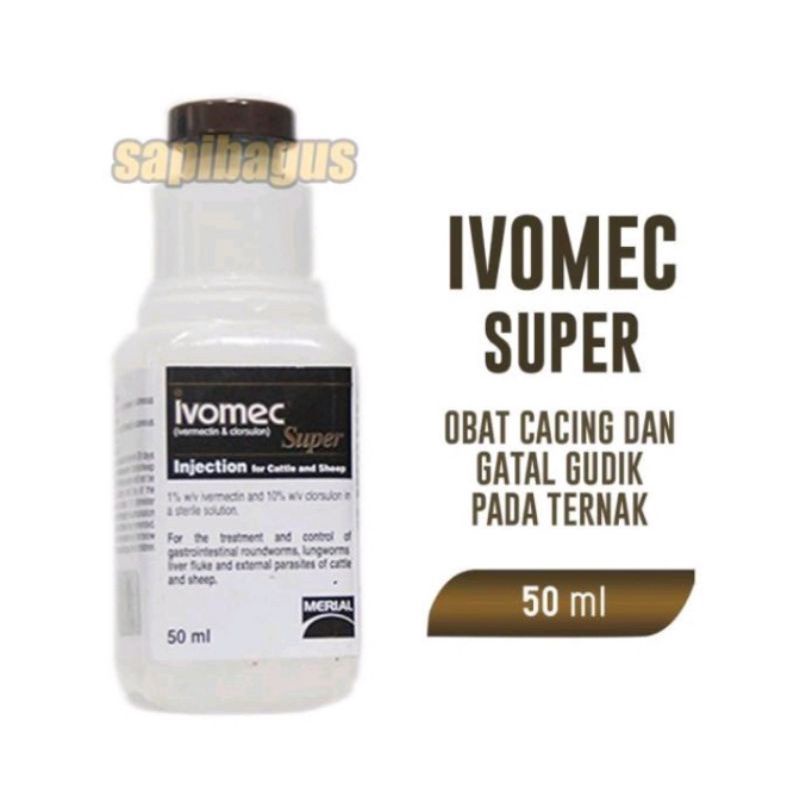 Jual T ivomec super injection 50 ml obat cacing kutu ivermectin clorsulon | Shopee Indonesia