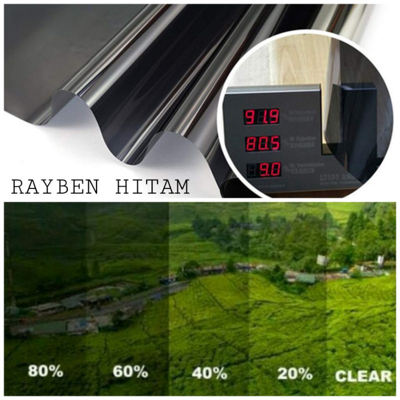 Jual Kaca film riben 20% 40% 60% 80% Kaca film tolak panas mobil gedung ...