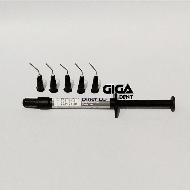 Jual CAVITY LINER LIGHT CURE BINER LC ( 2 gram / syringe ) | Shopee ...