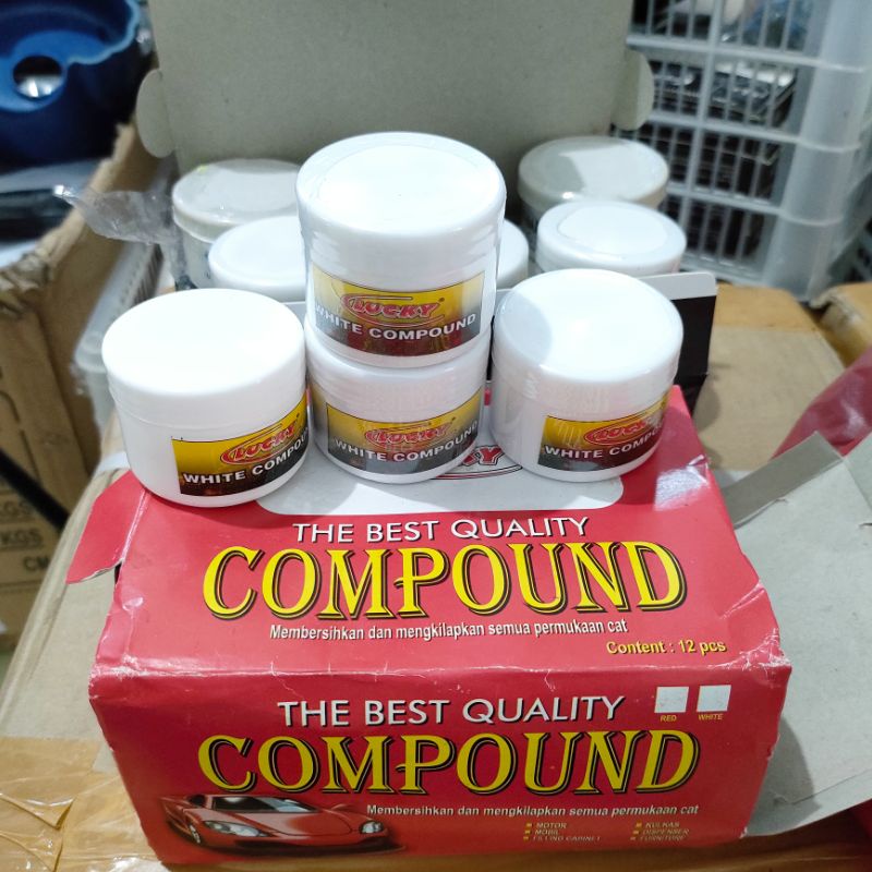 Jual BODI HALUS DAN KASAR JAGUAR / LUCKY White Red Compound- Kumpon ...