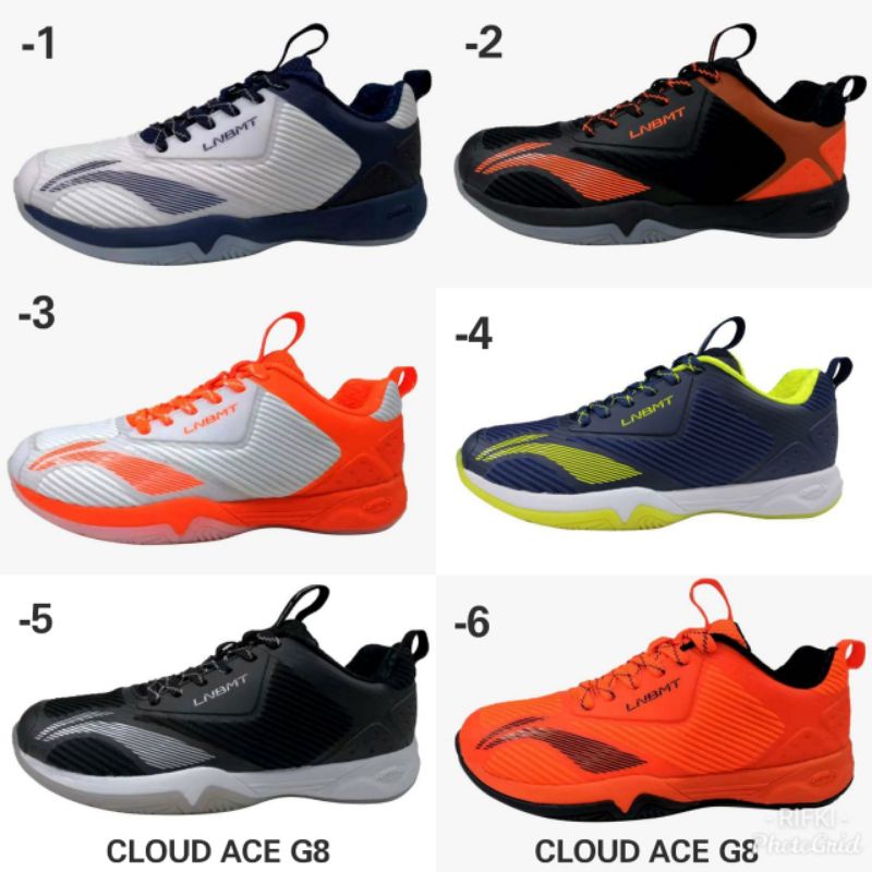 Jual sepatu badminton lining cloud Ace 8 | Shopee Indonesia